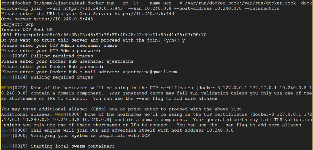 Adding New Host To Docker Swarm And Universal Control Plane Through Docker Machine Collabnix